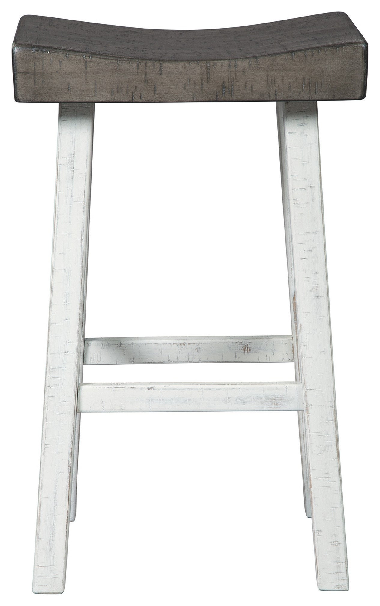 Benzara BM227038 31" Wooden Saddle Stool with Angular Legs, S/2, Brown ...