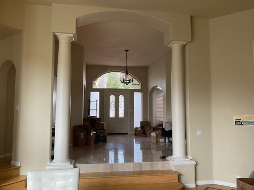 New house- what to do with columns