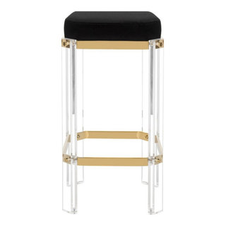 Osaka Acrylic Bar Stool Set of 2 - Contemporary - Bar Stools And Counter Stools - by AED Luxury ...
