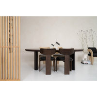 Wooden Modern Dining Chair, Versmissen Sotho - Transitional - Dining ...