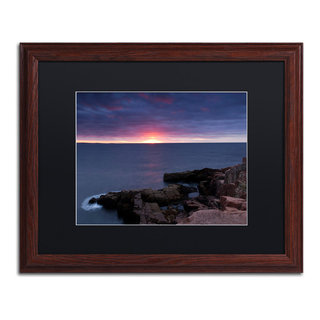 Michael Blanchette Photography 'Stormy Sunup' Art, 20"x16" - Beach ...