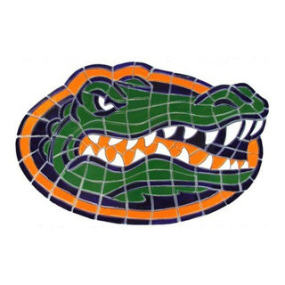 University of Florida Gator Head Ceramic Swimming Pool Mosaic 11"x17 ...