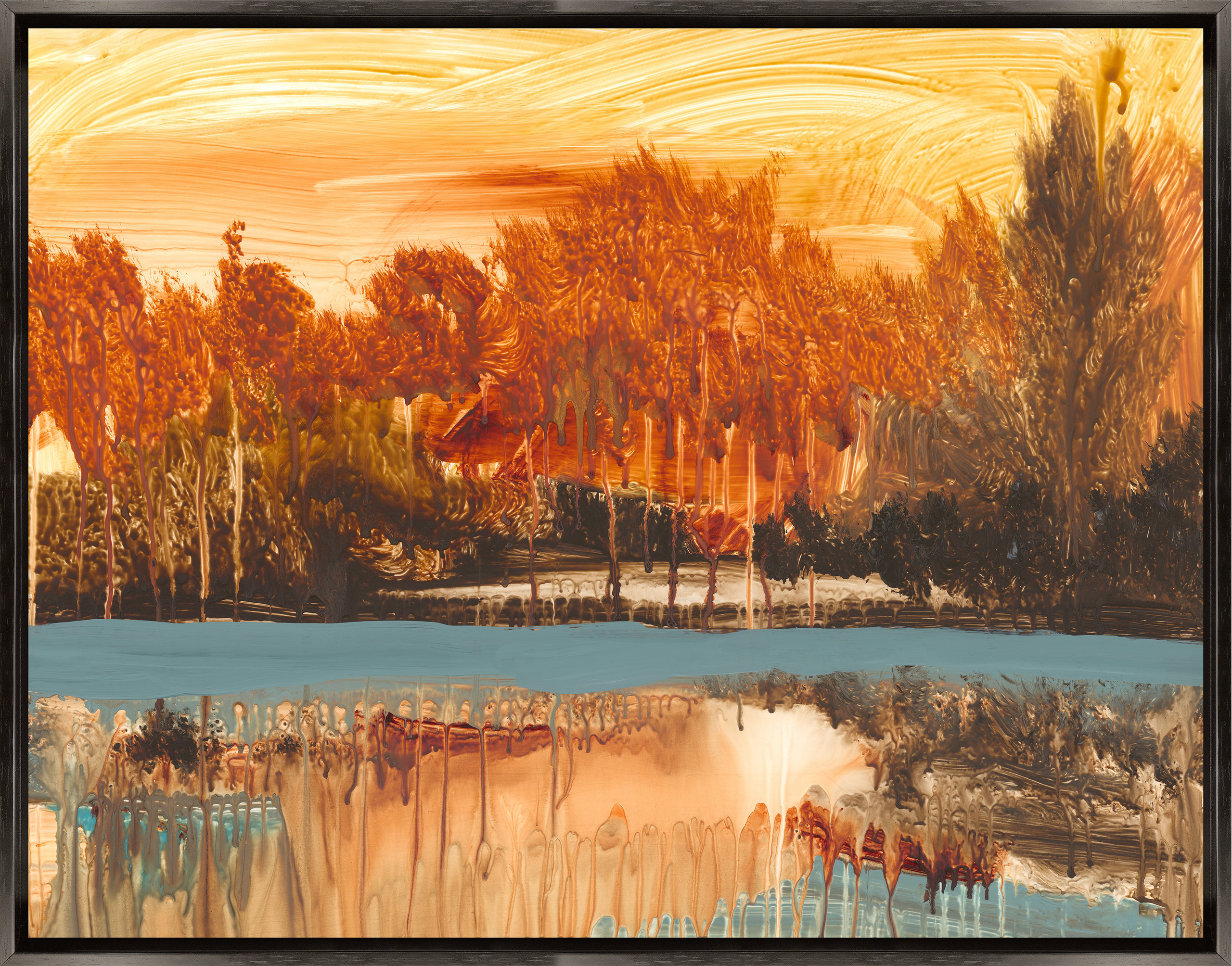 Crimson Forest, 61 x 47 - Contemporary - Prints And Posters - by ...