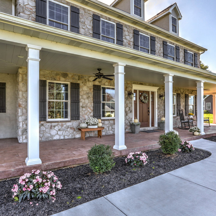 75 Farmhouse Porch Column Ideas You'll Love - December, 2025 | Houzz