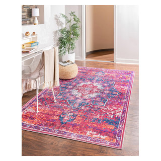 Unique Loom Renaissance Roma Area Rug, 7' 10 x 11' 0 Rectangular ...