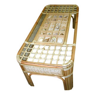 Abaca Coffee Table, Natural - Tropical - Coffee Tables - by Spice ...