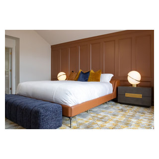 Primary Bedroom - Modern - Bedroom - Calgary - by Krista Hermanson ...