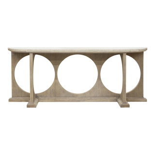 Modern Entryway Console Table With Concrete Top by Pulaski Furniture ...