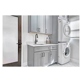 Built In Laundry Room Storage - Farmhouse - Laundry Room - Denver - by ...
