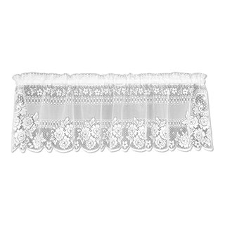 Victorian Rose Valance, 16" - Traditional - Valances - by Heritage Lace ...