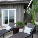 GDF Studio Arthur Outdoor Wicker Chaise Lounge, Gray - Tropical ...