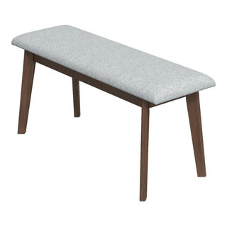 Modern Fabric Bench Abbott - Modern - Dining Room - Houston - by Mid in ...