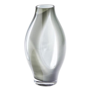 Fly Through Small Gray Vase - Contemporary - Vases - by Lighting ...