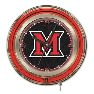 Miami, OH, Neon Clock - Contemporary - Wall Clocks - by Holland Bar ...
