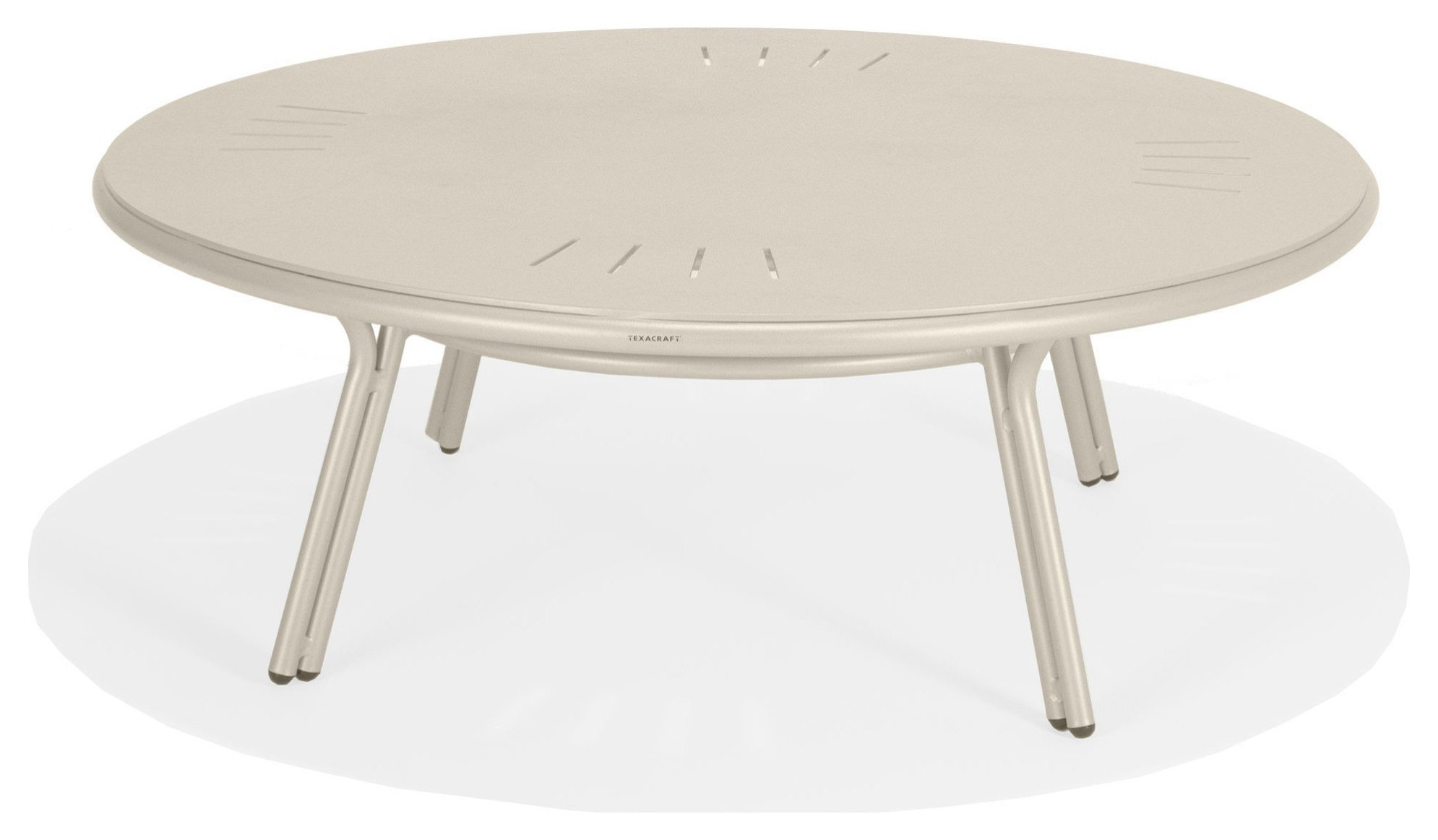 Oceans Chat Table 48" Round - Transitional - Outdoor Coffee Tables - by ...