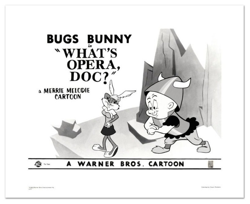 "What's Opera Doc" Looney Tunes Limited Edition Animation Art ...
