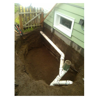Below grade egress window - Traditional - Seattle - by Handy Dandy ...