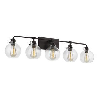 Murray Feiss VS24405CH Clara 5, Light Vanity, Chrome - Industrial ...