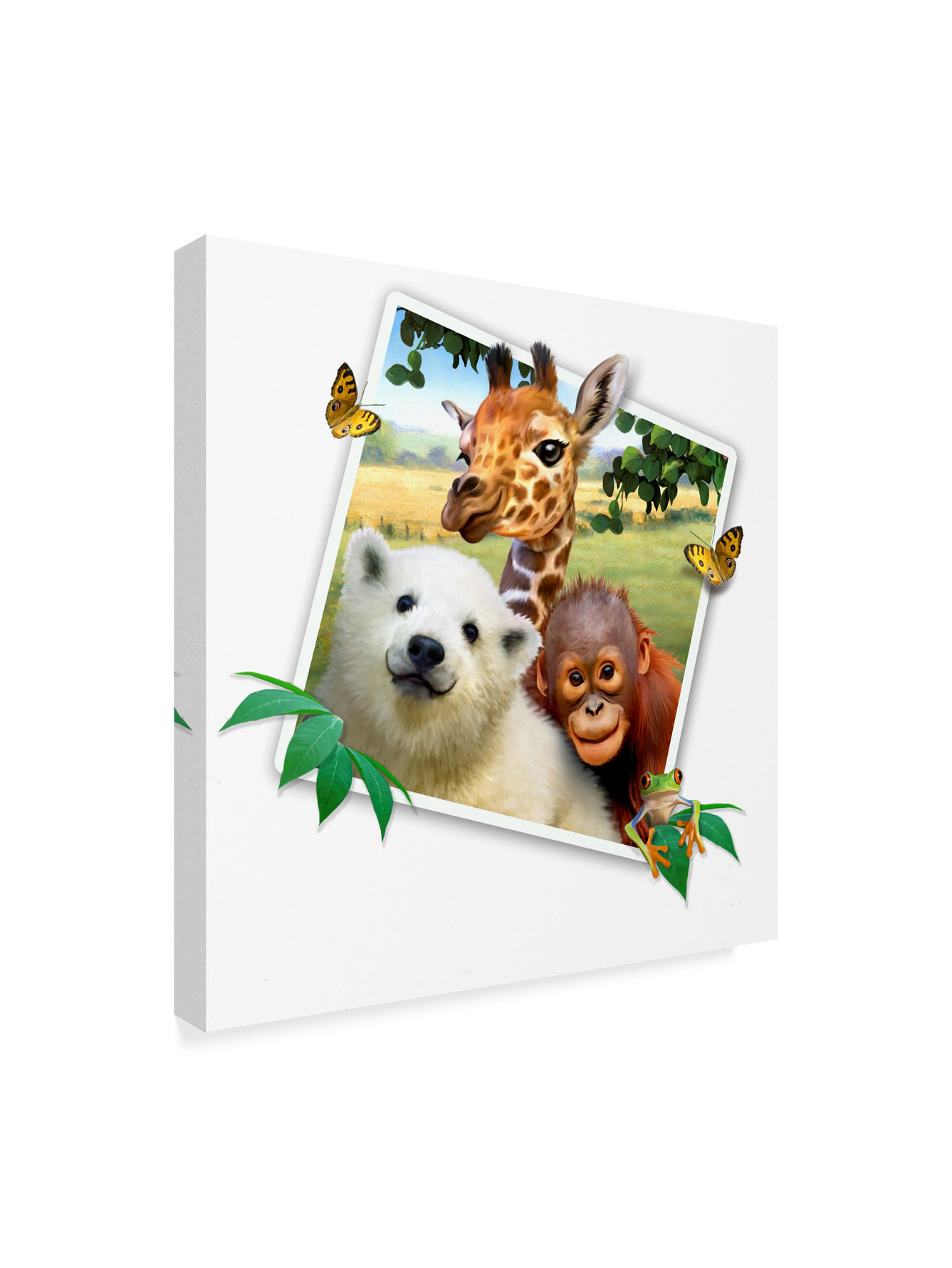 "Savannah Picture" by Howard Robinson, Canvas Art, 18"x18 ...