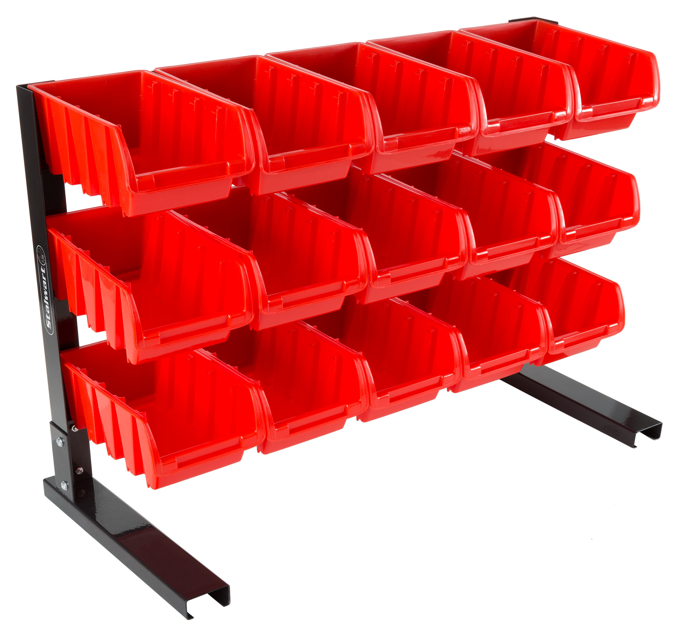 15 Bin Storage Rack Organizer by Stalwart - Contemporary - Garage And ...
