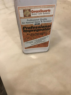 white quartz countertops....turmeric staining.