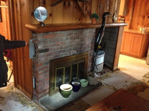 Chalet basement flooring