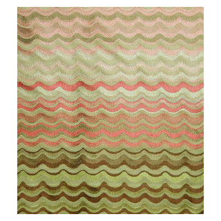 New Wave, Coral - Contemporary - Fabric - by Scalamandre | Houzz