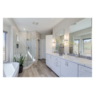 Master Bathroom - Contemporary - Bathroom - Phoenix - by HM Design | Houzz