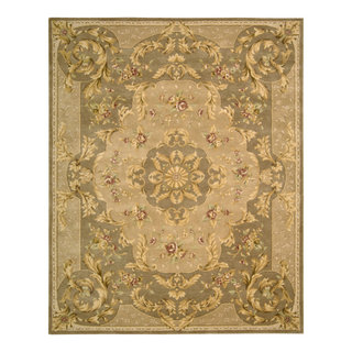 Nourison Heritage Savannerie HS05 Rug, 5'6"x8'6" - Victorian - Area ...