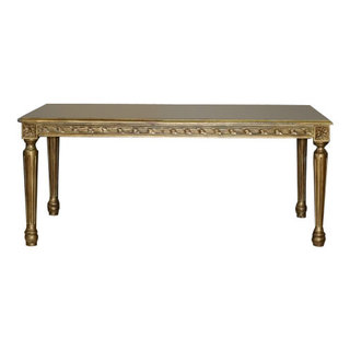 Victory Wood Top Table - Victorian - Dining Tables - by Moretti's ...