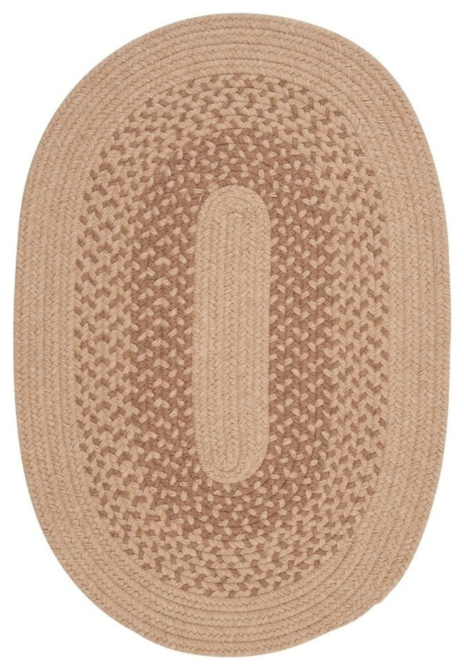 Jackson Rug, Oatmeal, 8x11' Oval, 8'x11' Oval - Farmhouse - Area Rugs ...