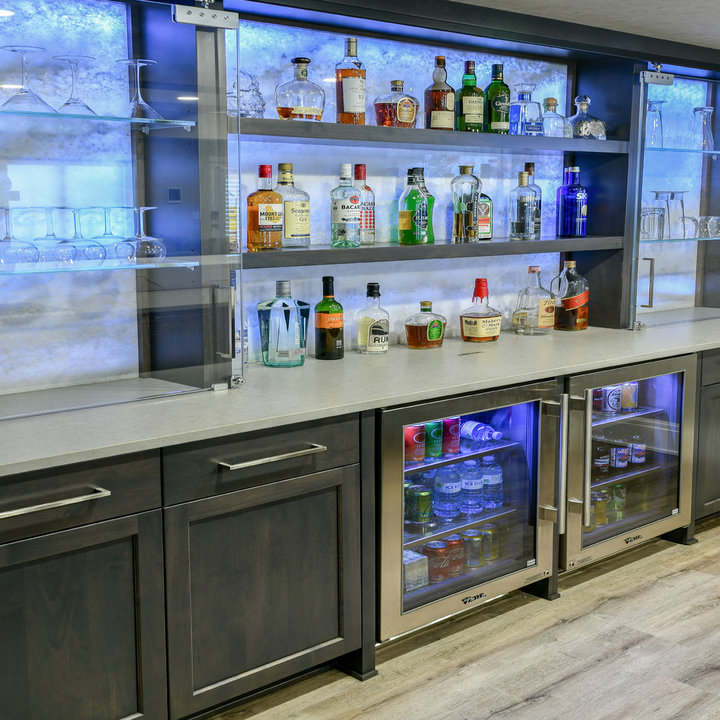 75 Beautiful Single-wall Home Bar Ideas & Designs - October 2024 | Houzz AU