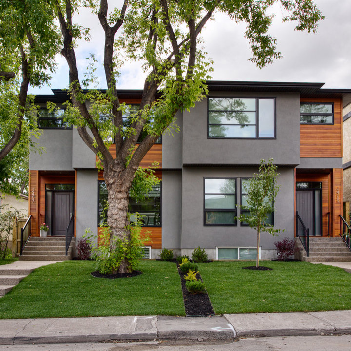 75 Duplex Exterior Ideas You'll Love - February, 2026 | Houzz
