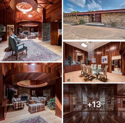 This 1957 Mid Century House designed by Oglesby, but so dark, help ...