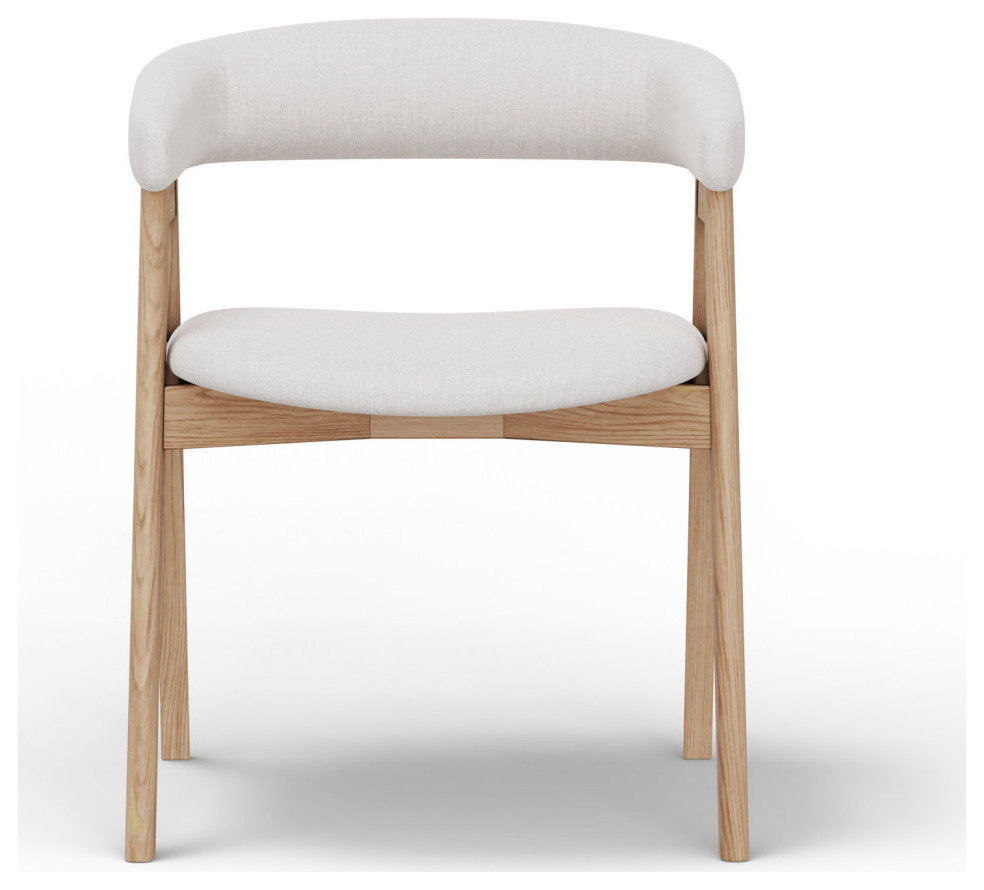 Cove Chairs, Natural, Set of 2 - Midcentury - Dining Chairs - by Alpine ...