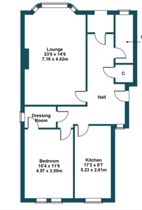 How to best use a large hall | Houzz UK