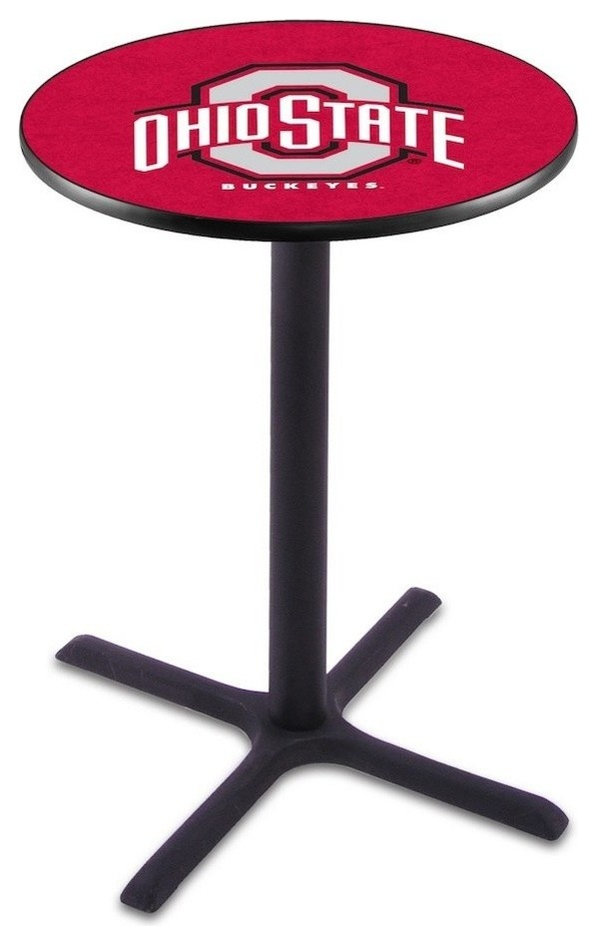 Ohio State Pub Table, 36"x36" - Contemporary - Indoor Pub And Bistro ...