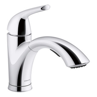 Sterling 24275 Medley 1.5 GPM 1 Hole Pull Out Kitchen Faucet ...