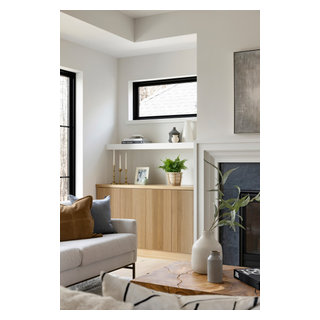 Modern Ridge Two-Story - Modern - Living Room - Minneapolis - by ...