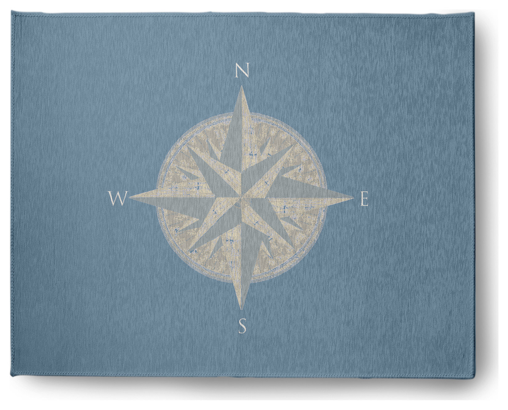 2' x 3' Compass Nautical Indoor/Outdoor Rug, Dusty Smoke, 8' x 10 ...