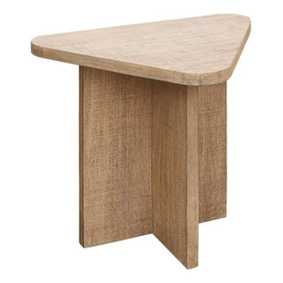 Chapel Hill Trey Crossover Kitchen Table - Rustic - Side Tables And End ...