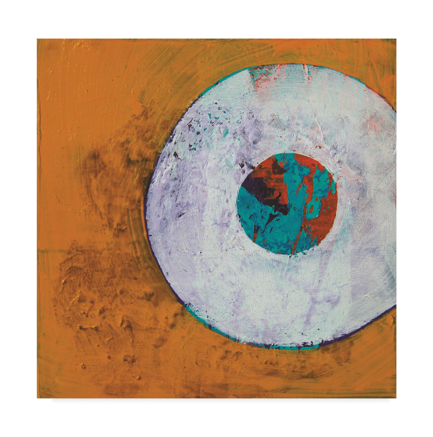 Nicole Dietz 'Abstract Eye' Canvas Art, 14"x14" - Contemporary - Prints ...