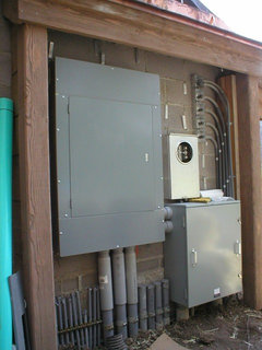 Remedy for ugly outside electric meters