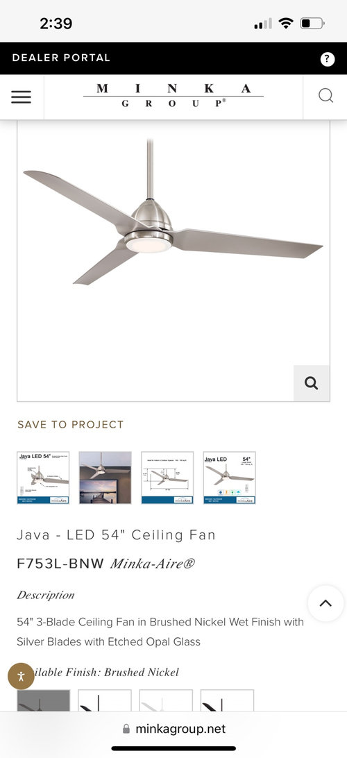 Which neutral fan for bedroom?