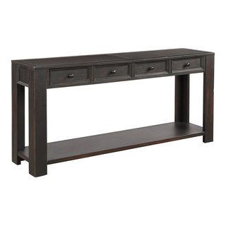 Console Table for Entryway Hallway Sofa Table with Storage Drawers ...