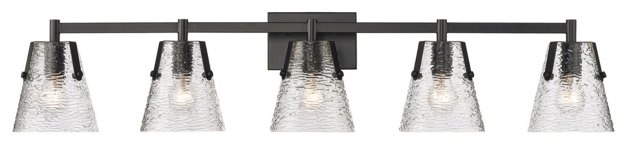 Z-LITE 5-Light Vanity, Brushed Nickel - Transitional - Bathroom Vanity ...