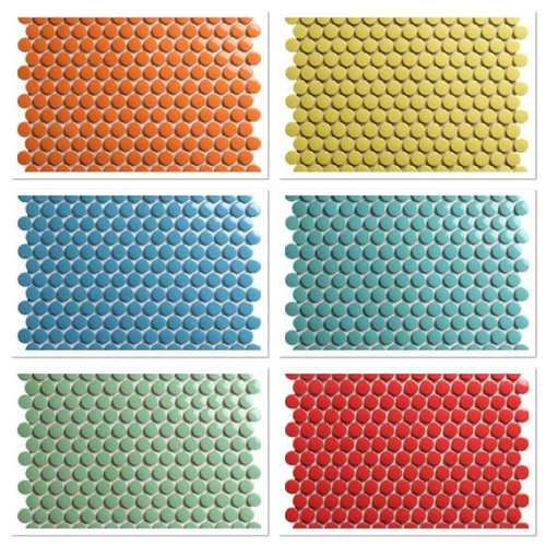 Mix hex and penny rounds?