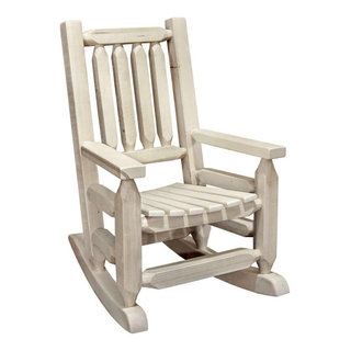 Homestead Collection Child's Rocker, Clear Lacquer Finish ...