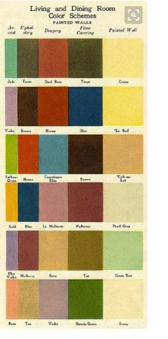 1920's interior paint colors