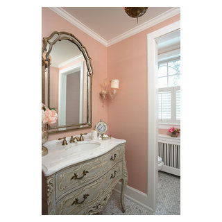 Victorian Powder Room - Victorian - Powder Room - Minneapolis | Houzz AU